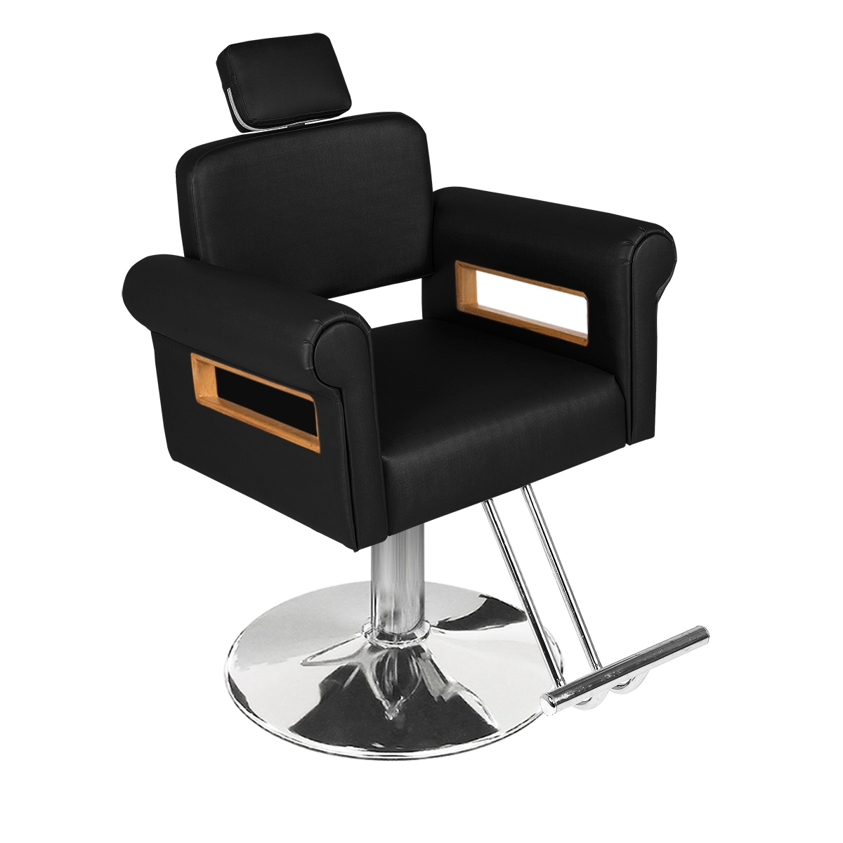 Cadeira de Cabeleireiro Modena Prime Encosto Fixo - Pé Redondo ...